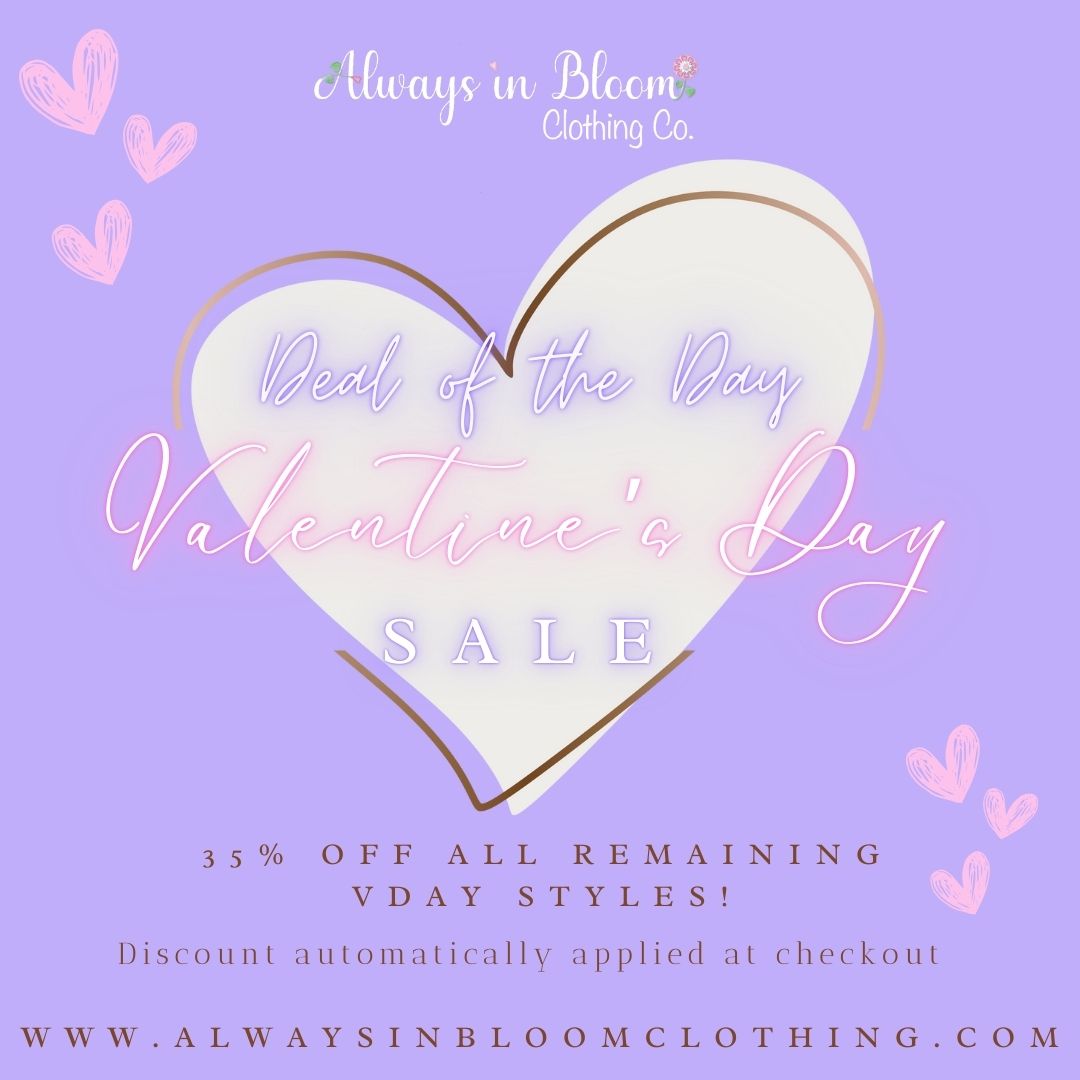 Check out our Shop Valentines Day 2025! – Always In Bloom Clothing Co