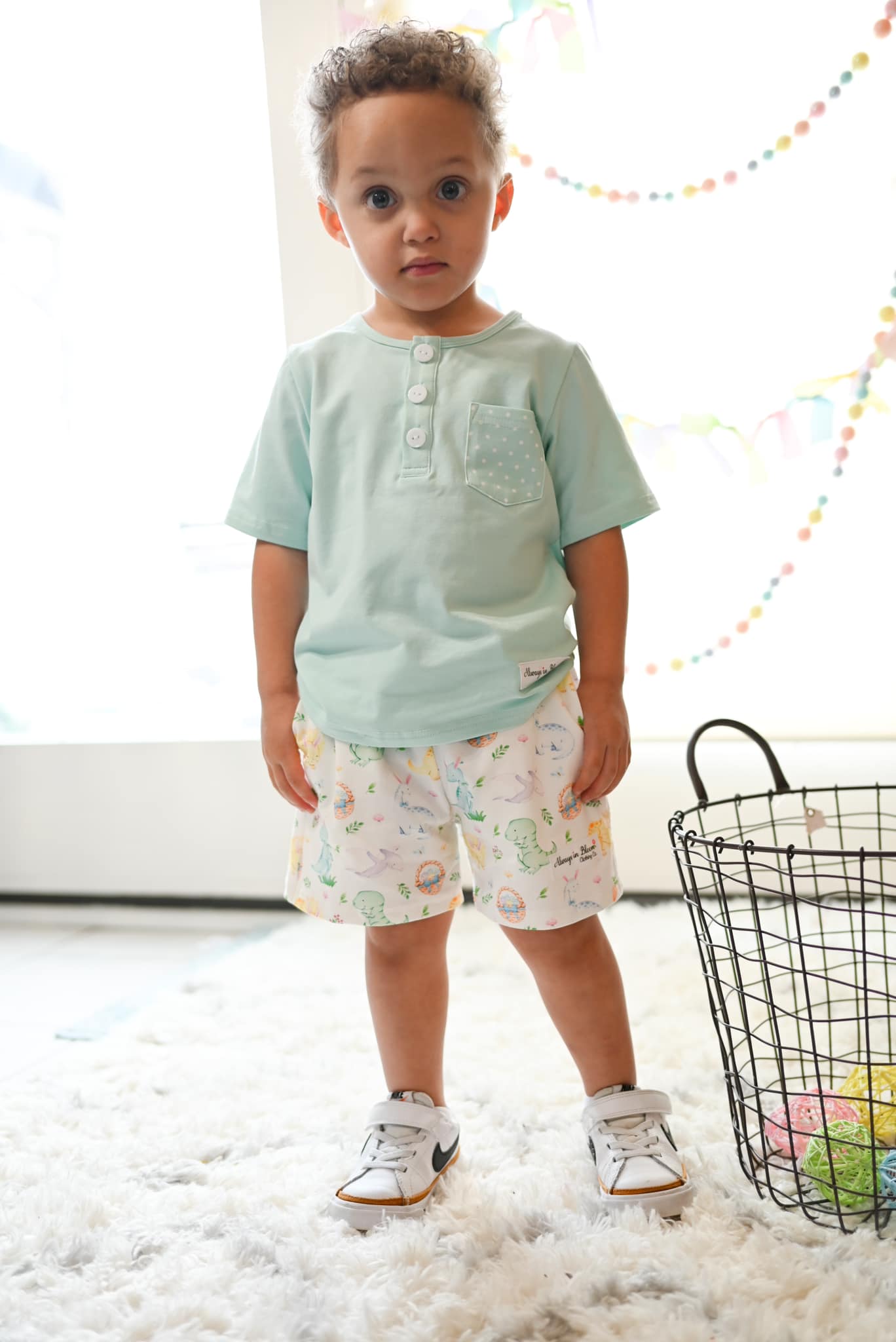 Boys Set - Spring Dinos - Always In Bloom Clothing Co